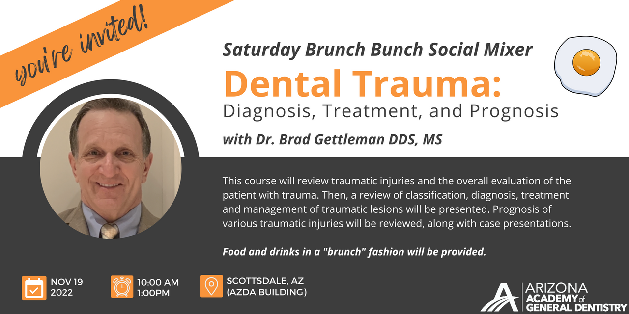 Dental Trauma: Diagnosis, Treatment, and Prognosis + Social Brunch ...