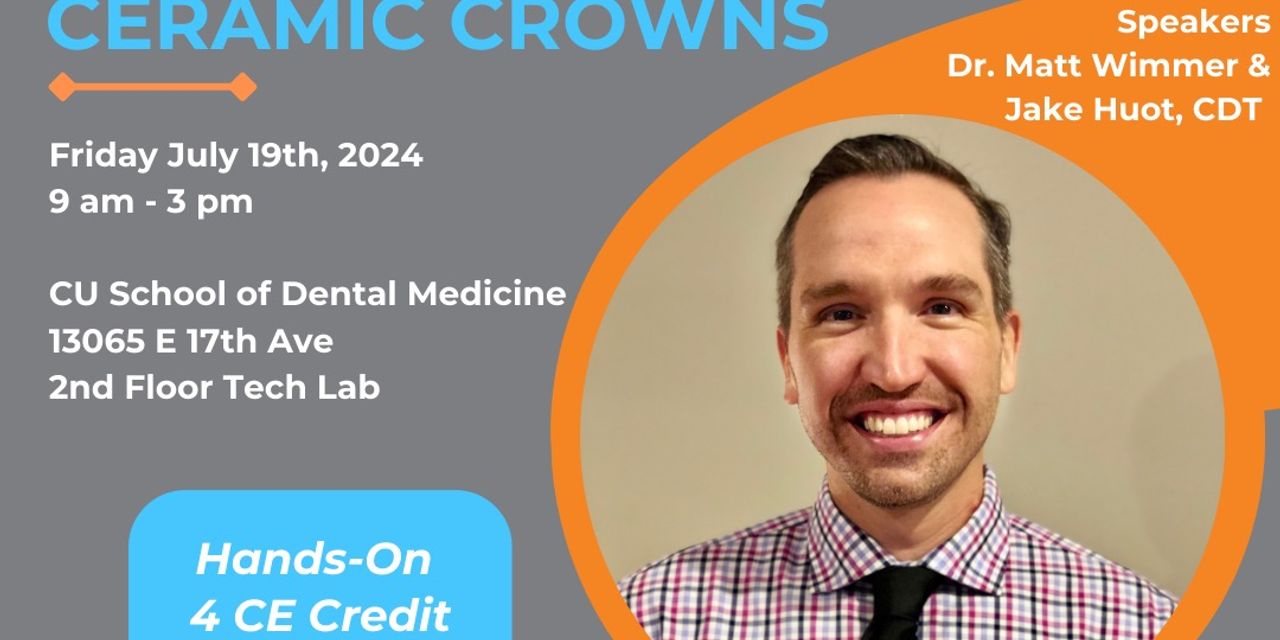 The Perfect Touch: Staining & Glazing Ceramic Crowns Hands-On Course ...